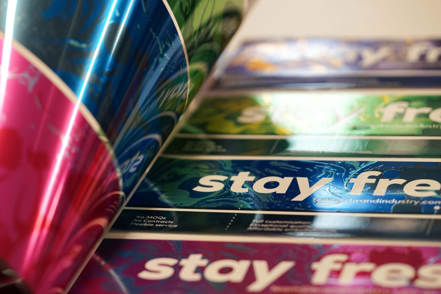 Brand Industry Print | Proud of every label we print